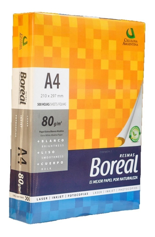 RESMA BOREAL A4 80 GRS