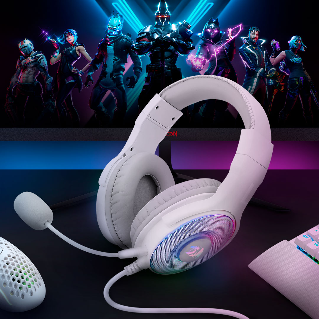 REDRAGON PANDORA WHITE USB RGB