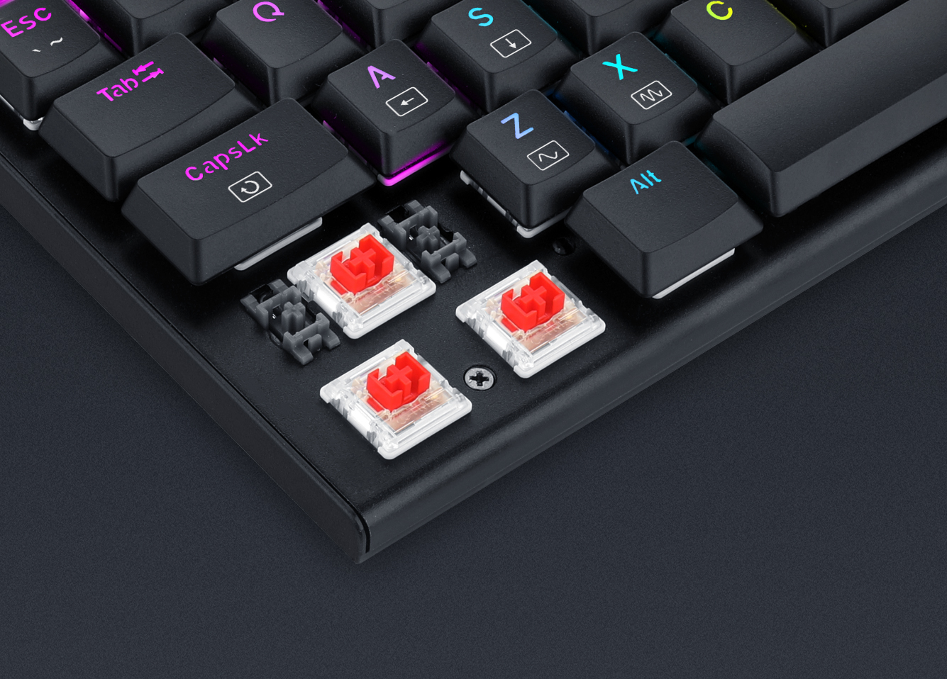 REDRAGON HORUS MINI BLACK S/RED
