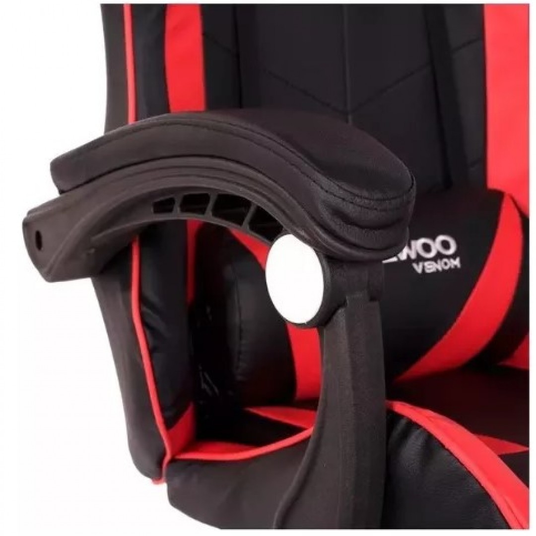 BUTACA GAMER DAEWOO SHOOTER ROJA Y NEGRA