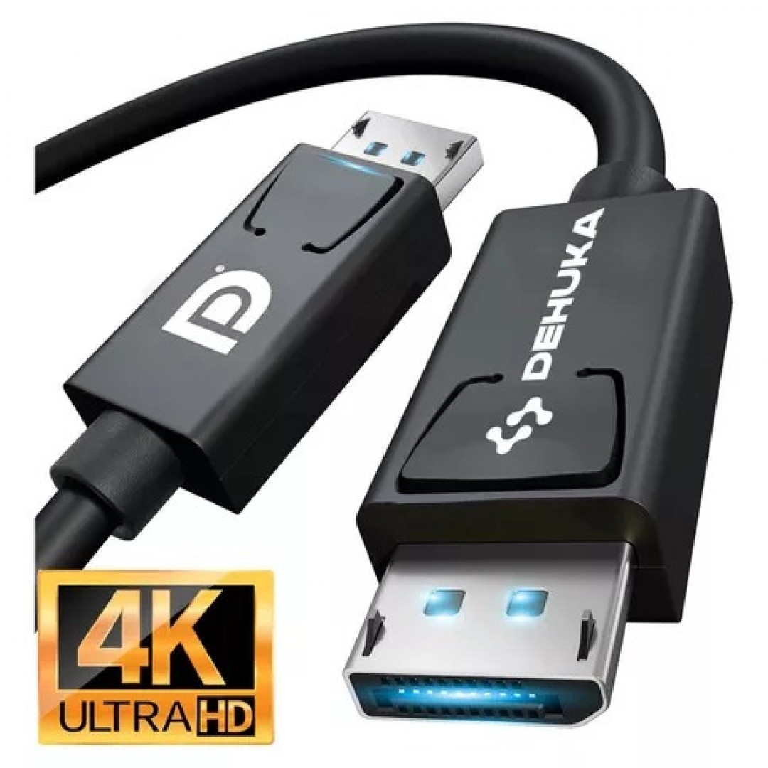 CABLE DISPLAYPORT M/M 144 HZ 4K DEHUKA