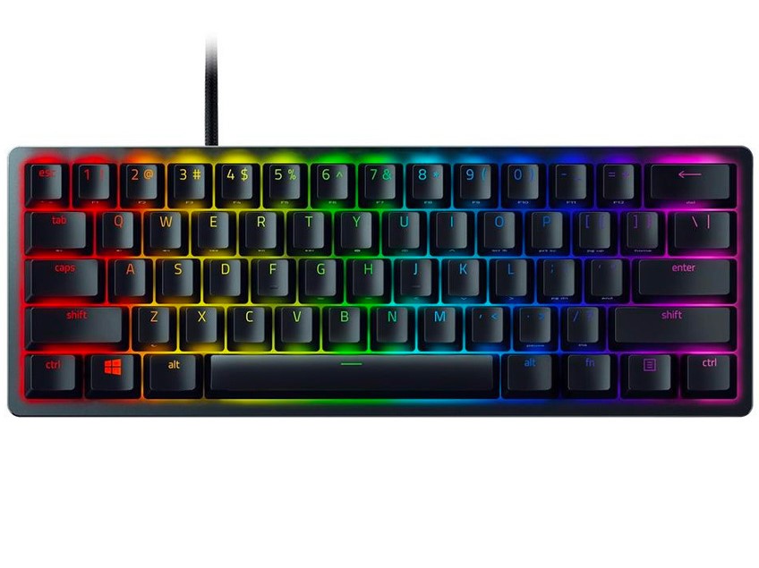 TECLADO RAZER HUNTSMAN MINI PURPLE SW