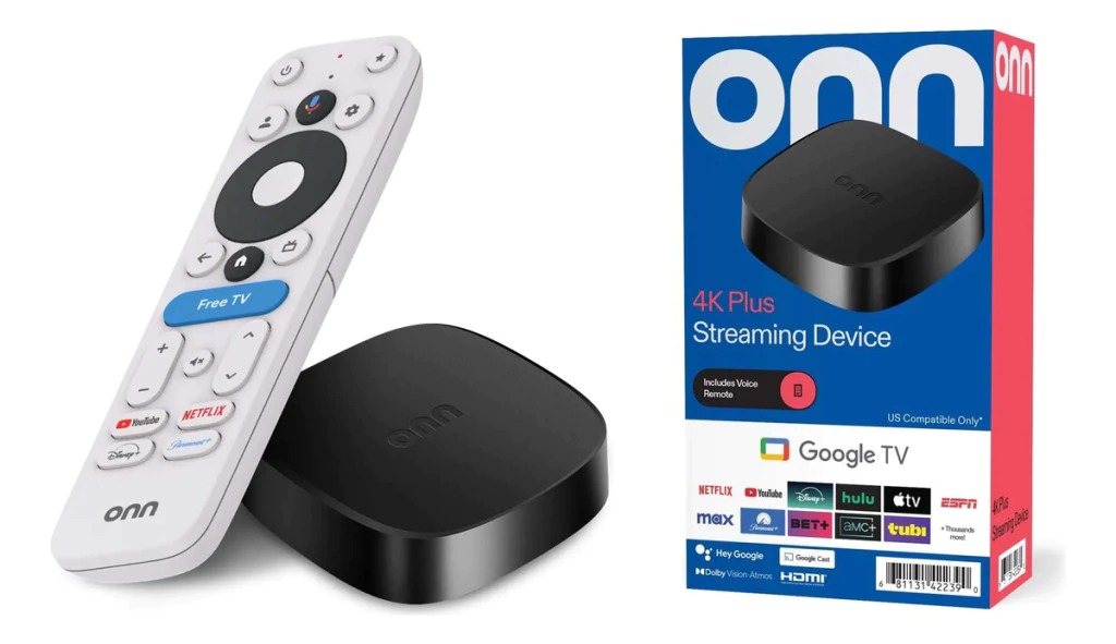 CONVERSOR TV ONN 4K PLUS GOOGLE NETFLIX